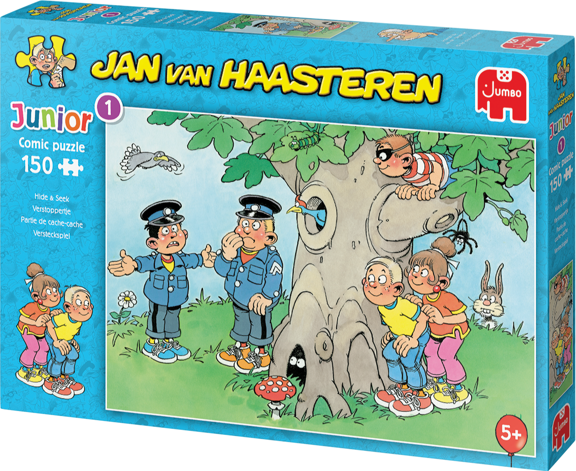 Hide & Seek - Junior No.1 | Jan van Haasteren | Jumbo | 150 Pieces | J ...