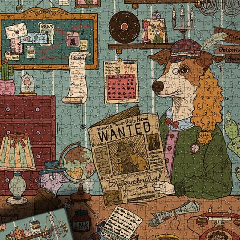 Dog Detective | Fusion | Botop | 500 Pieces | Jigsaw Puzzle – Puzzles