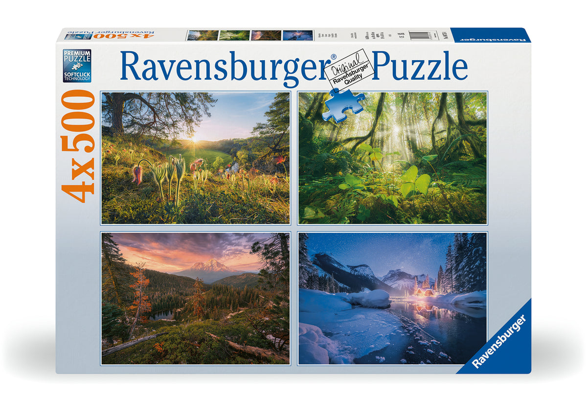 Four Seasons | Ravensburger | 4 X 500 Pieces | Jigsaw Puzzle – Puzzles