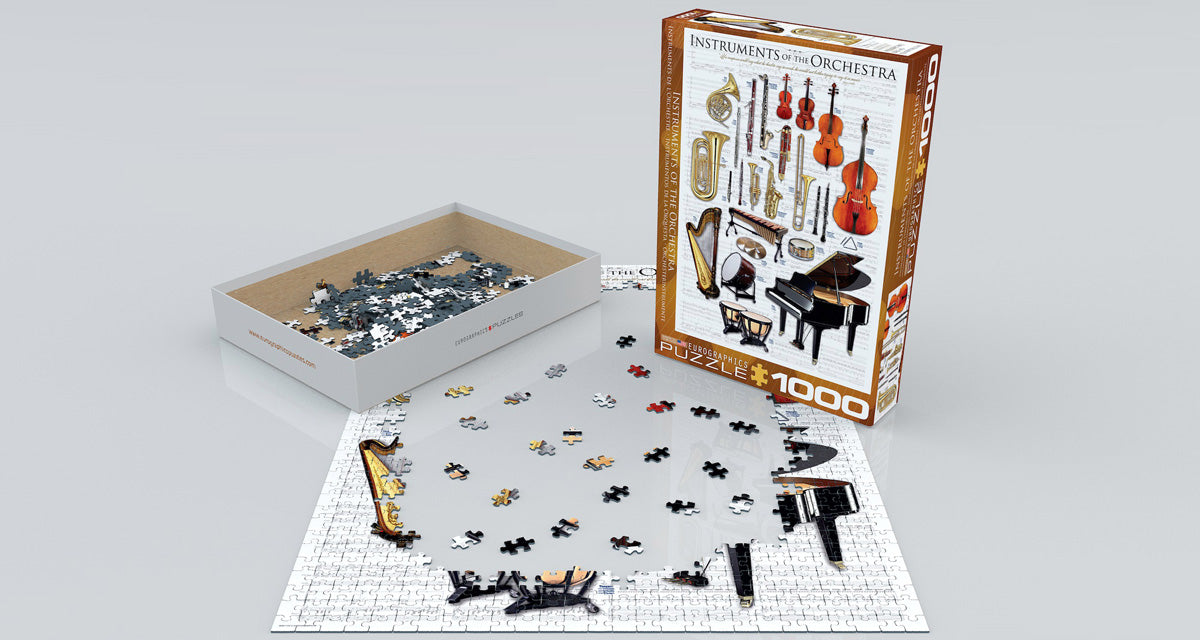 Instruments of the Orchestra | Eurographics | 1000 Pieces | Jigsaw Puz – Puzzles