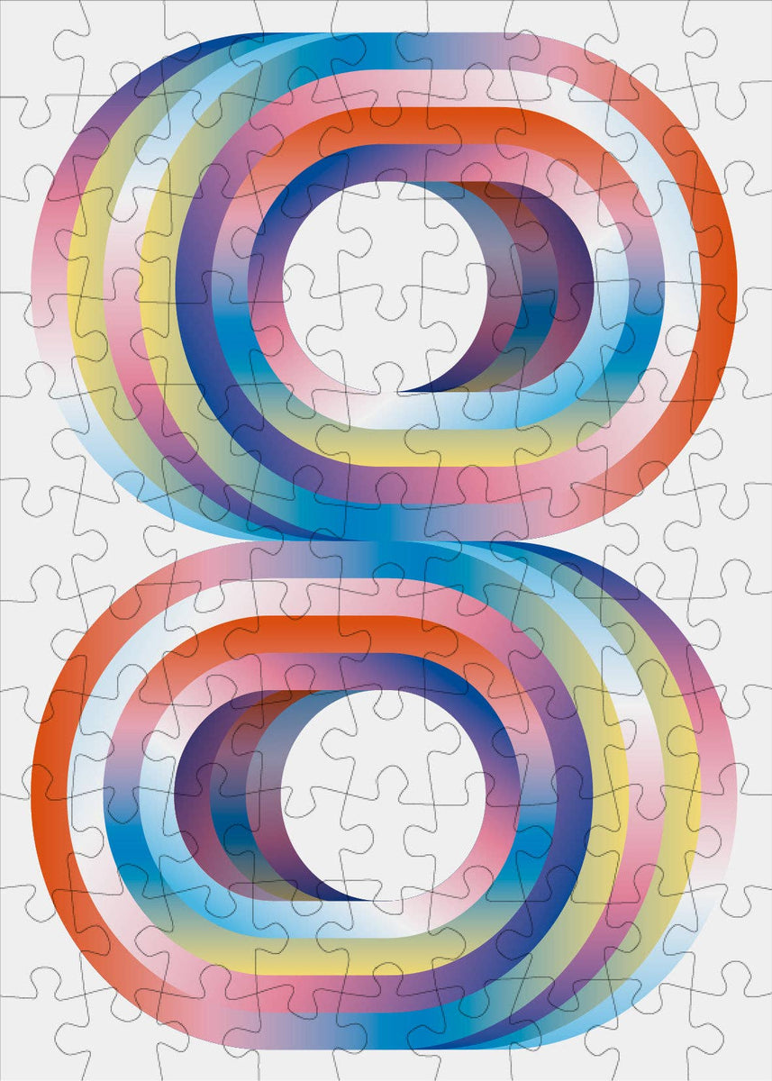 Infinity | Happily | 99 Pieces | Mini Jigsaw Puzzle – Puzzles