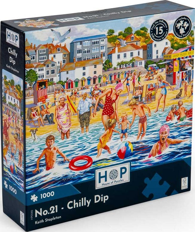 Chilly Dip - Keith Stapleton | House Of Puzzles | 1000 Pieces | Jigsaw ...