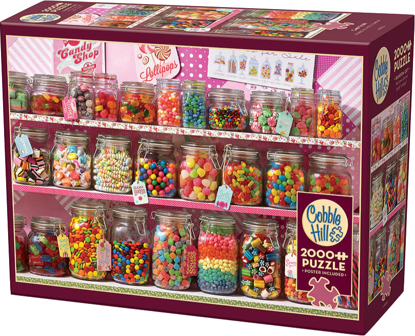 Candy Store | Cobble Hill | 2000 Pieces | Jigsaw Puzzle – Puzzles