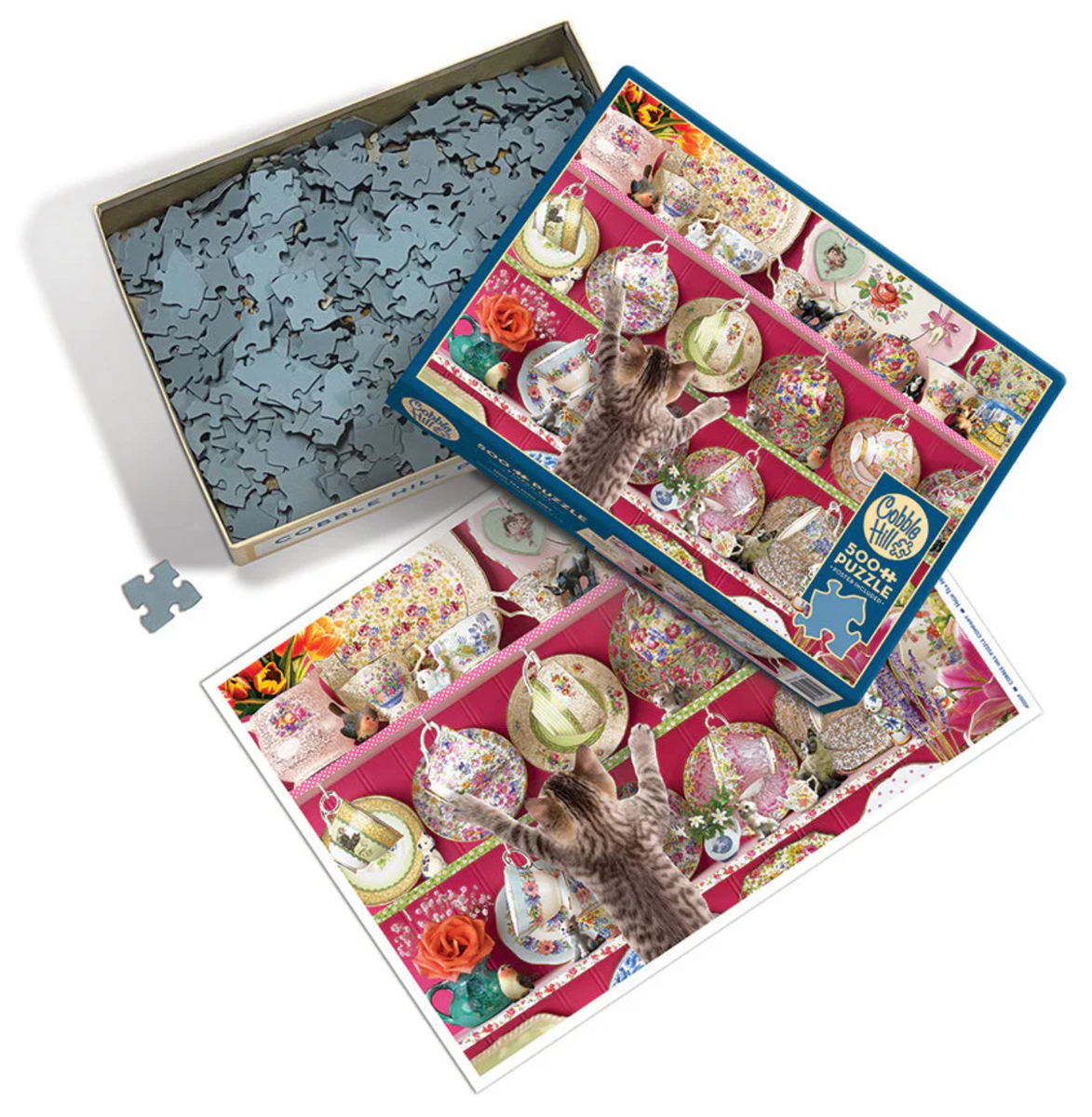 High Tea High Jinks | Cobble Hill | 500 Pieces | Jigsaw Puzzle – Puzzles