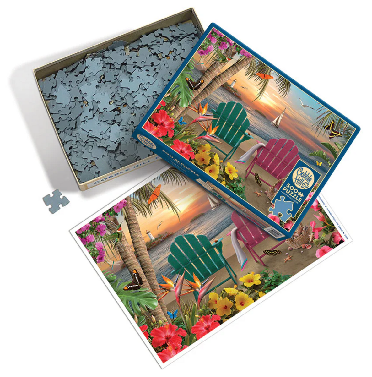 Island Paradise - Alan Giana | Cobble Hill | 500 Pieces | Jigsaw Puzzl ...