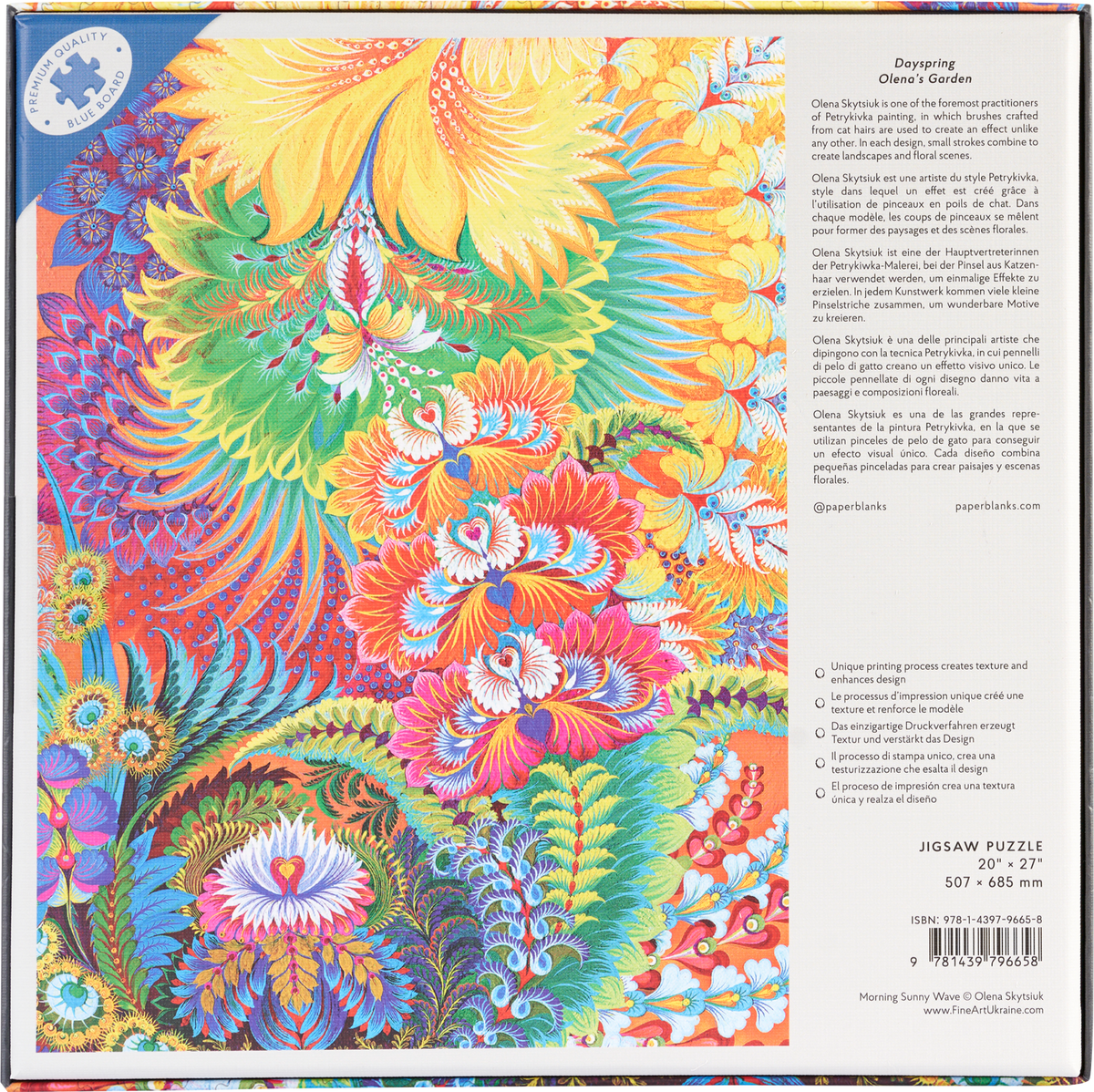 Dayspring - Olen's Garden | Paperblanks | 1000 Pieces | Jigsaw Puzzle ...