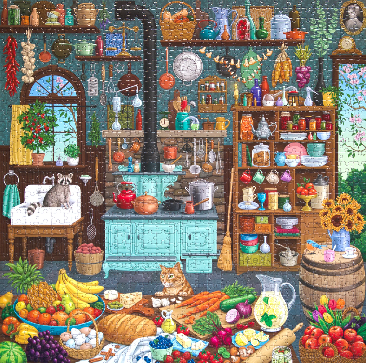 Alchemist's Kitchen - Vasilisa Romanenko | Eeboo | 1000 Pieces | Jigsa ...