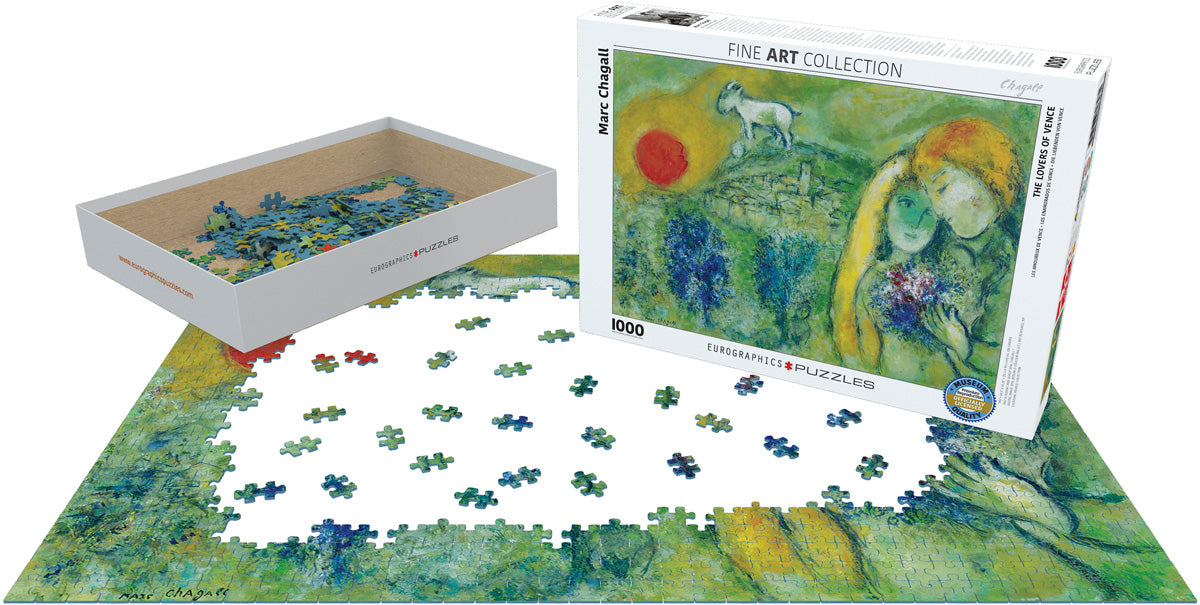 The Lovers of Venice - Marc Chagall | Fine Art Collection | Eurographi ...