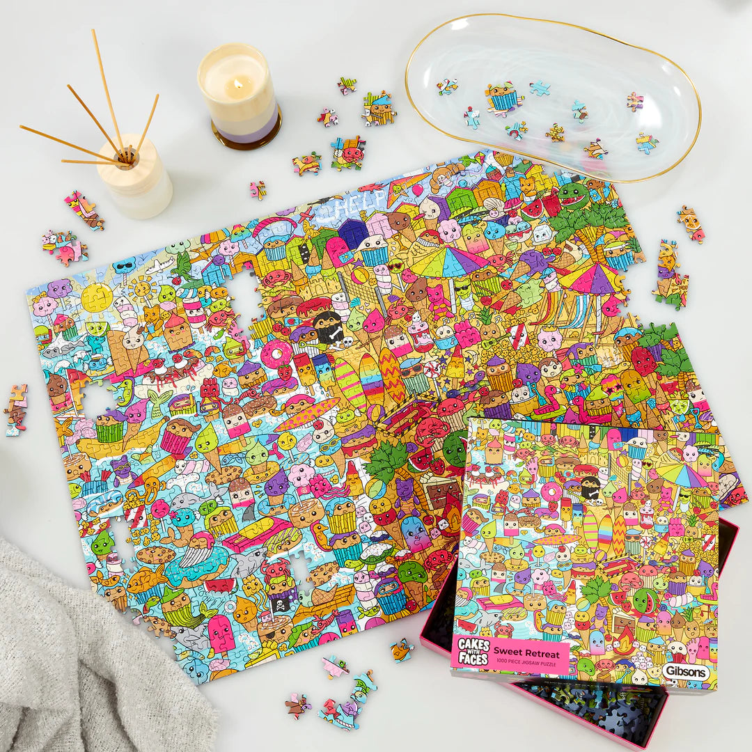Sweet Retreat - Amy Crabtree | Gibsons | 1000 Pieces | Jigsaw Puzzle ...