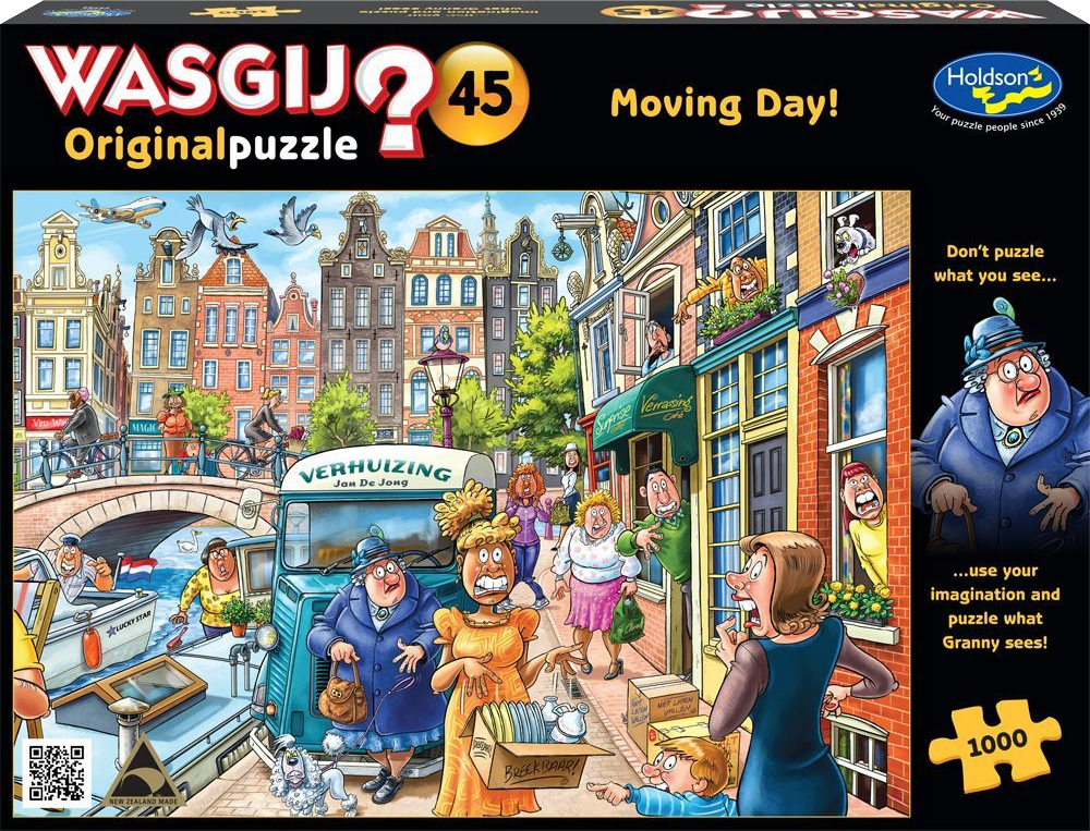Moving Day! - Original No.45 | Wasgij? | Holdson | 1000 Pieces | Jigsa ...