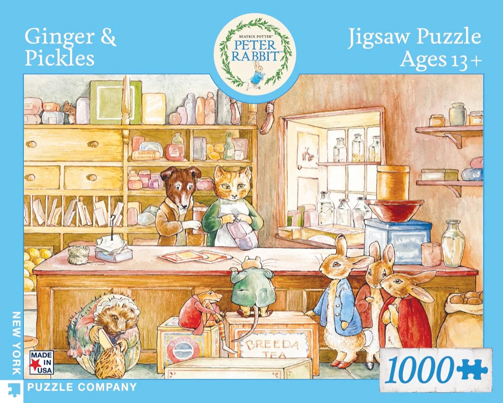 Ginger & Pickles - Peter Rabbit | New York Puzzle Company | 1000 Piece ...