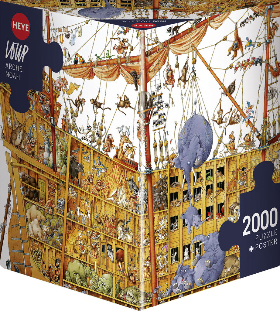 Noah's Ark - Loup | Heye | 2000 Pieces | Jigsaw Puzzle – Puzzles