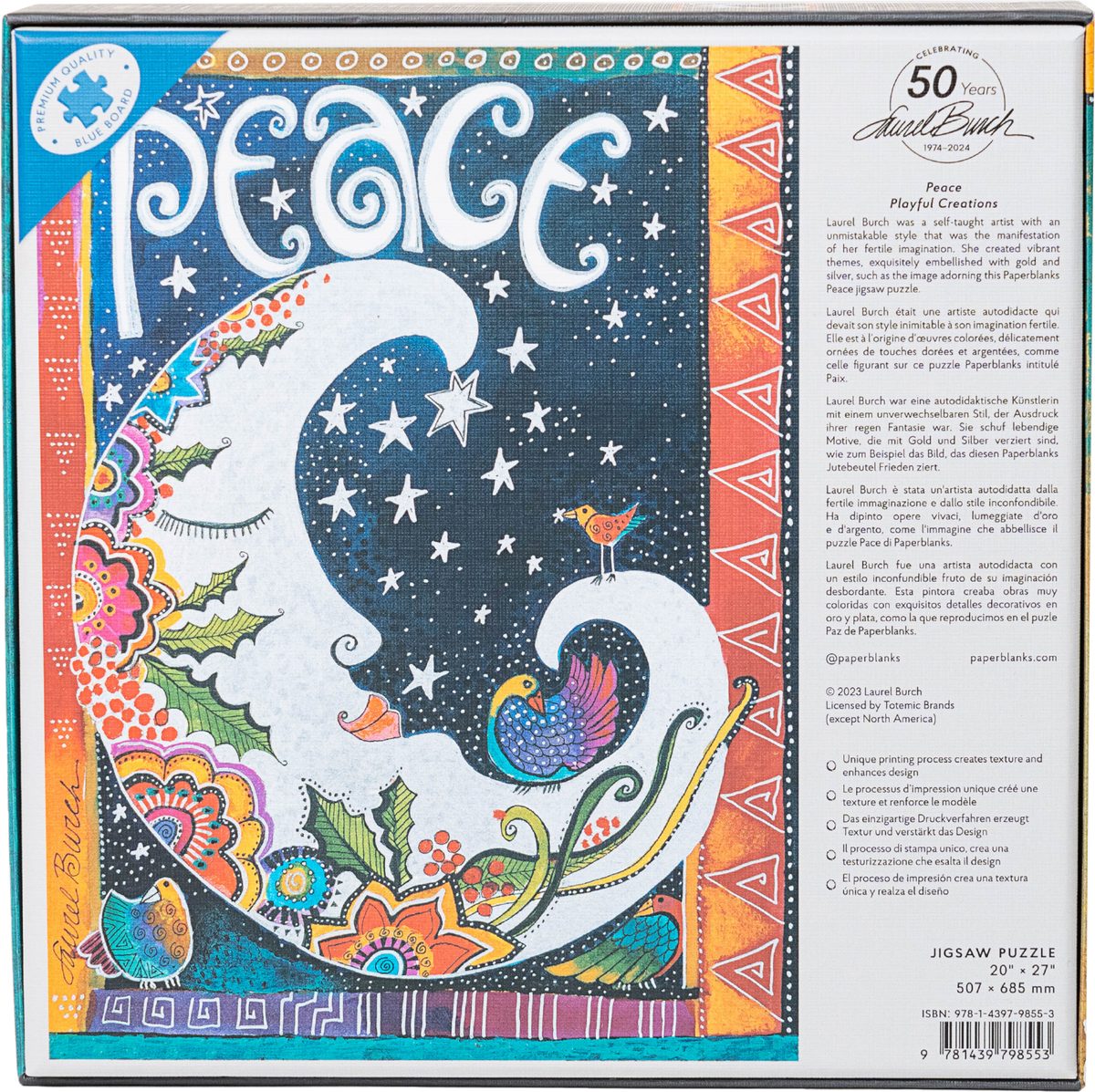 Peace - Playful Creations | Paperblanks | 1000 Pieces | Jigsaw Puzzle ...
