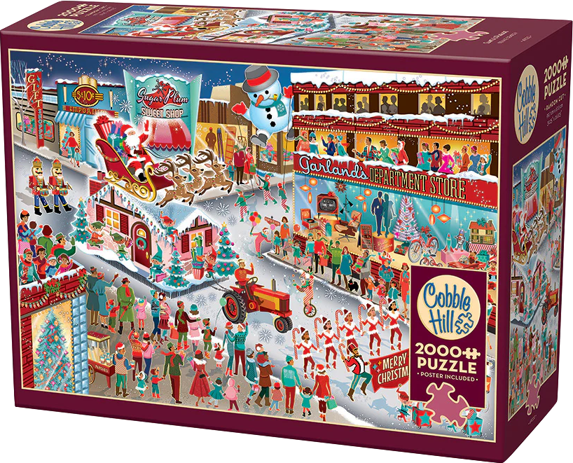 Santa's Parade - Diane Dempsey | Cobble Hill | 2000 Pieces | Jigsaw Pu ...