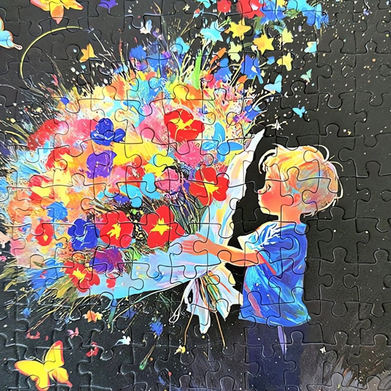 Send Flowers | Blackcard | Botop | 300 Pieces | Jigsaw Puzzle – Puzzles