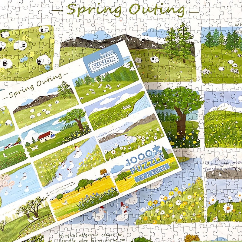 Spring Outing | Fusion | Botop | 1000 Pieces | Jigsaw Puzzle – Puzzles