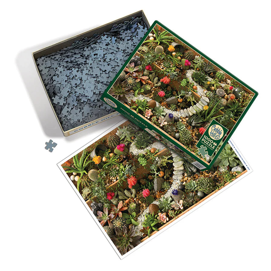 Succulent Garden | Cobble Hill | 1000 Pieces | Jigsaw Puzzle – Puzzles