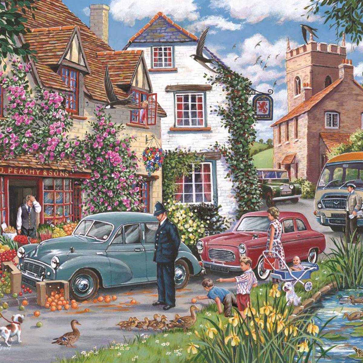 Traffic Jam - Keith Stapleton | House Of Puzzles | 1000 Pieces | Jigsa ...