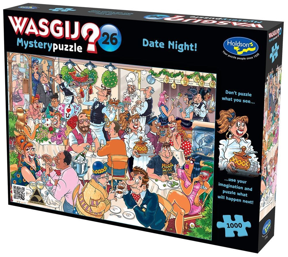 Date Night! - Mystery No.26 | Wasgij? | Holdson | 1000 Pieces | Jigsaw ...