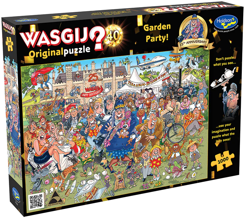 Garden Party! - Original No.40 | Wasgij? | Holdson | 1000 Pieces | Jig ...