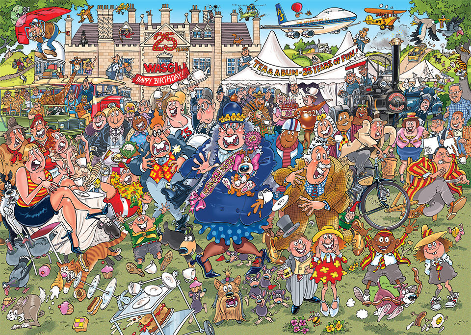 Garden Party! - Original No.40 | Wasgij? | Holdson | 1000 Pieces | Jig ...