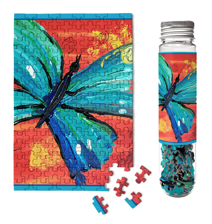 Yellow Butterfly | Micro Puzzles | 150 Pieces | Micro Jigsaw Puzzle ...