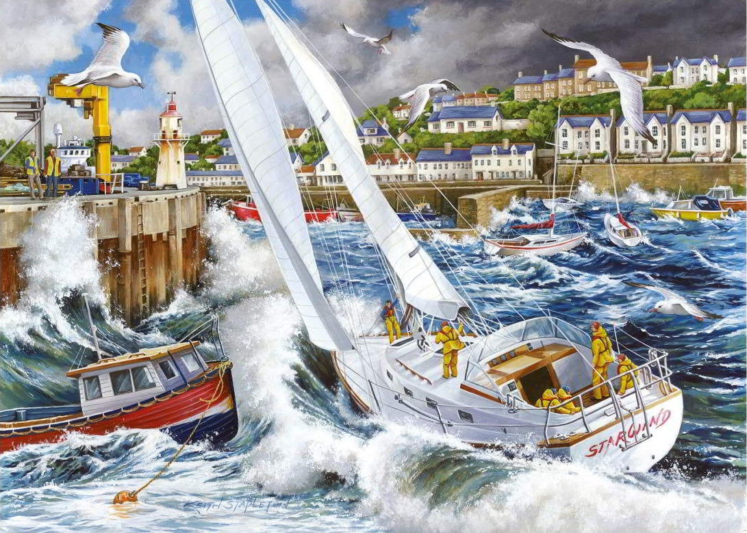 Storm Chased - Keith Stapleton | House Of Puzzles | 500 Pieces | Jigsa ...