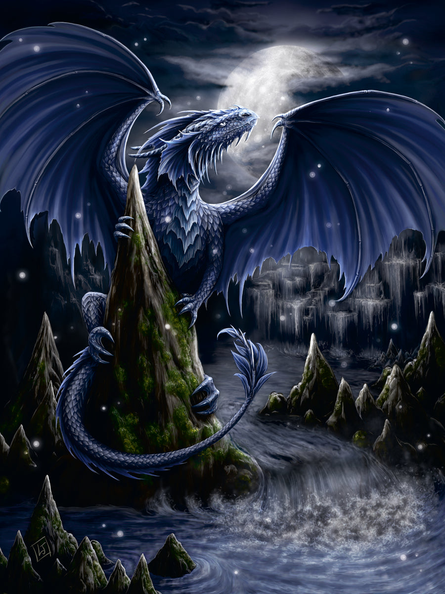 The Black and Blue Dragon | Ravensburger | 1500 Pieces | Jigsaw Puzzle ...