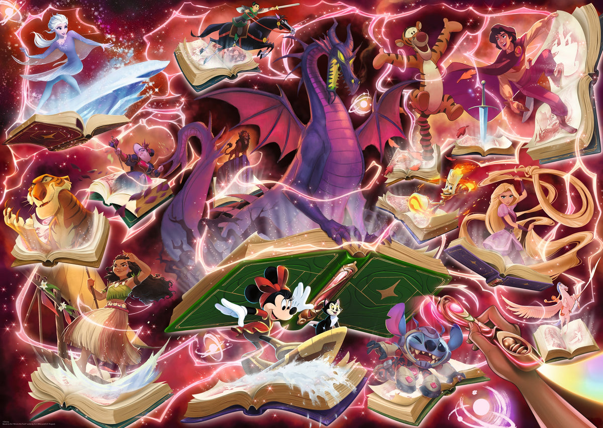 Ruby - Lorcana | Disney | Ravensburger | 1000 Pieces | Jigsaw Puzzle ...