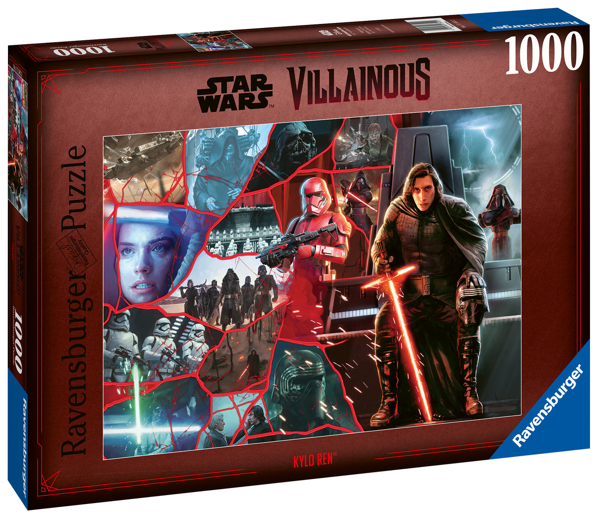 Kylo Ren - Star Wars Villainous | Ravensburger | 1000 Pieces | Jigsaw ...