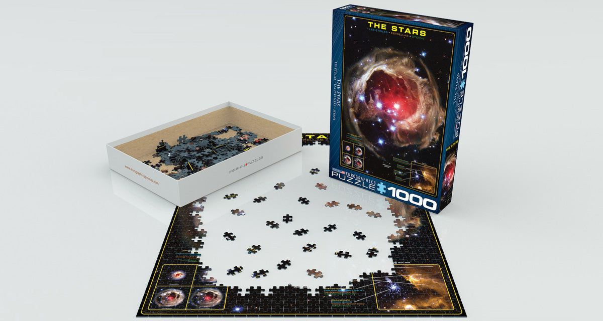 The Stars - Space Exploration | Eurographics | 1000 Pieces | Jigsaw Pu ...