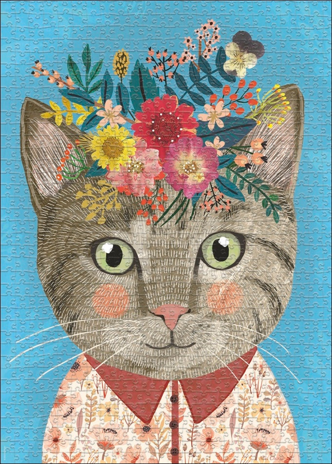 Pretty Feline - Floral Friends | Mia Charro | Heye | 1000 Pieces | Jig ...