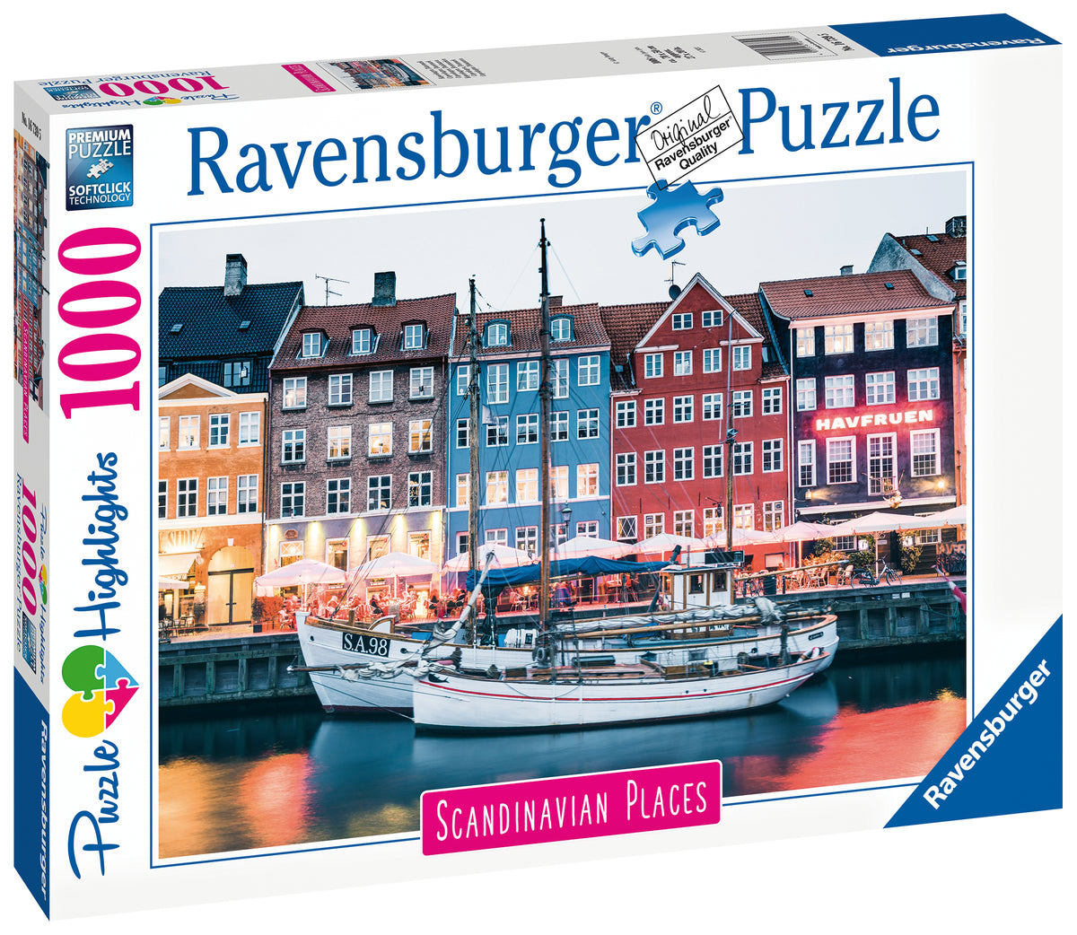 Copenhagen - Denmark | Scandinavian Places | Ravensburger | 1000 Piece ...